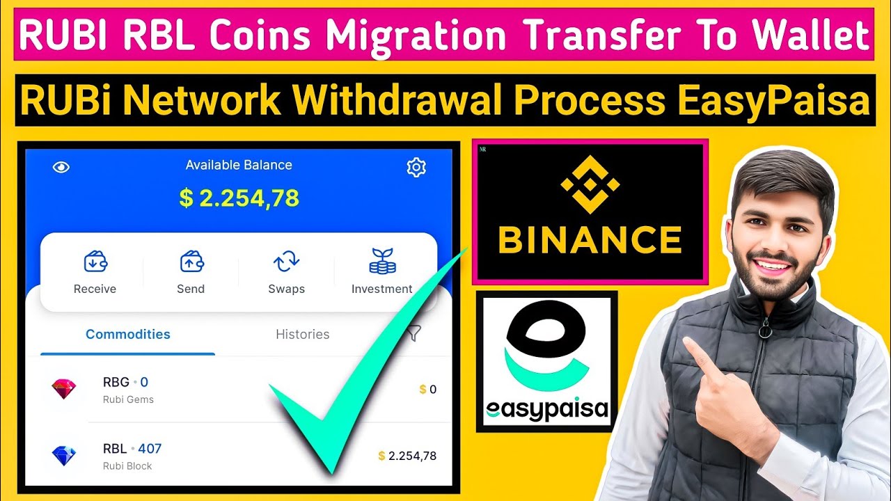 RUBI RBL Tokens Withdrawal in Pakistan | RUBI Network Migration To ...