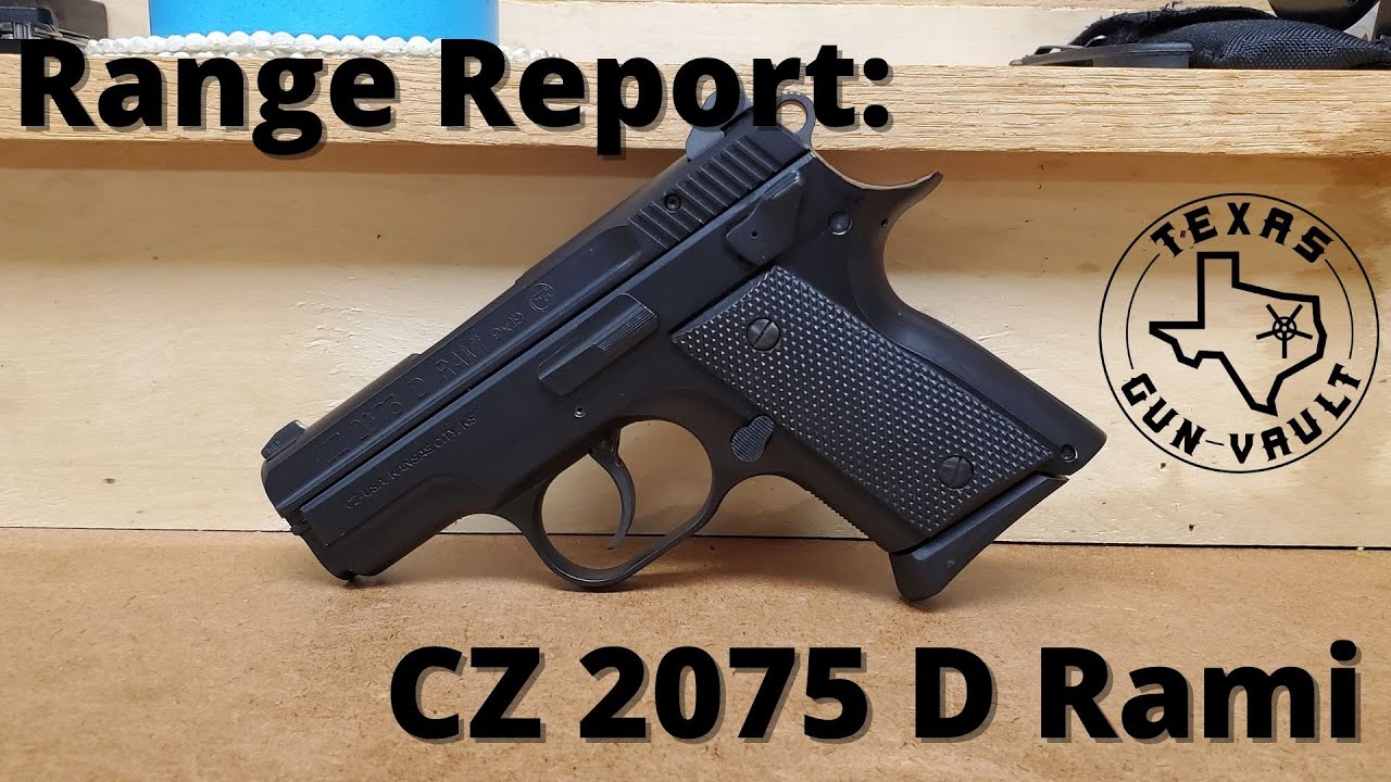 Range Report: CZ 2075 D Rami (Subcompact version of the CZ 75) - YouTube