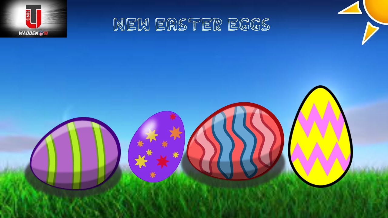 New Easter Eggs - Madden NFL 16 - MUT Update Video - YouTube