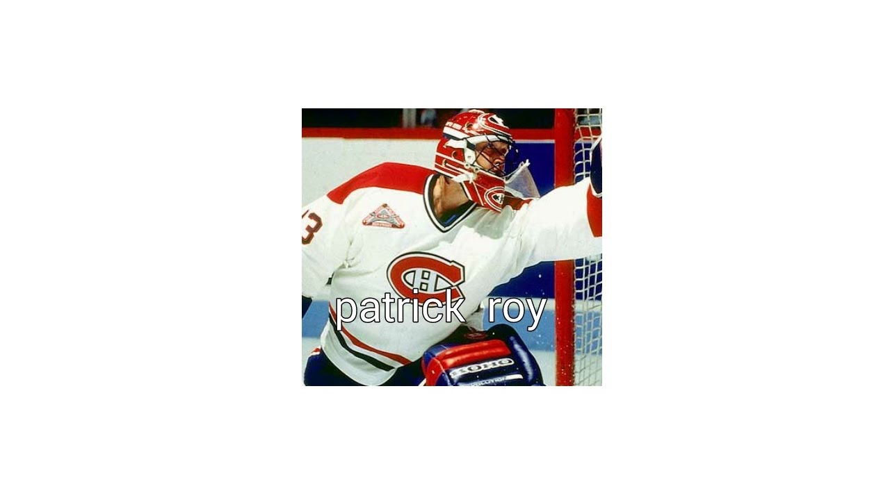 Patrick roy #33 demo - YouTube