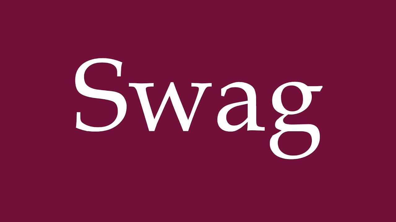 How to Pronounce ''Swag'' Correctly in German - YouTube