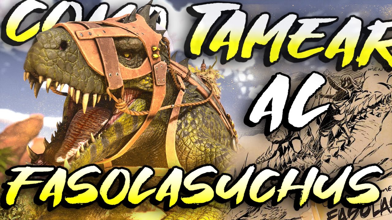 COMO TAMEAR AL FASOLASUCHUS | ARK: Survival Ascended | Jotaky - YouTube