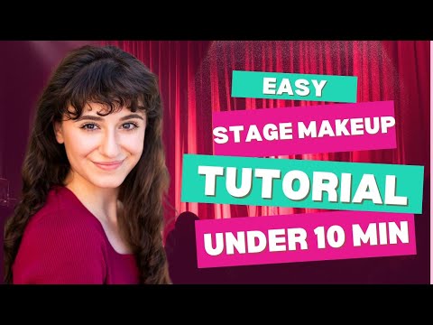 10 MIN STAGE MAKEUP CRASH COURSE