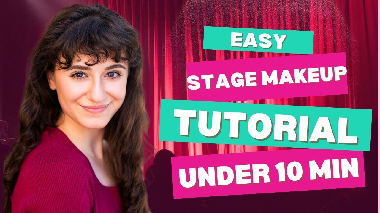 10 MIN STAGE MAKEUP CRASH COURSE - YouTube