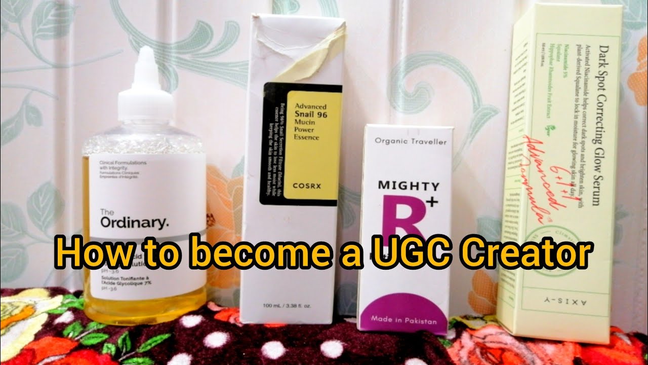 How to Become a UGC Creator - YouTube