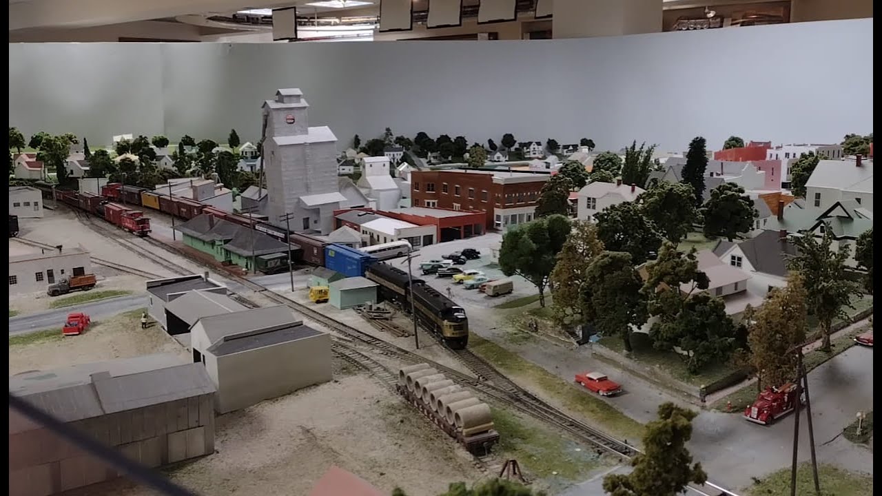 Ho, O, & N scale Monon Model Railroad at The Depot Museum at Salem ...