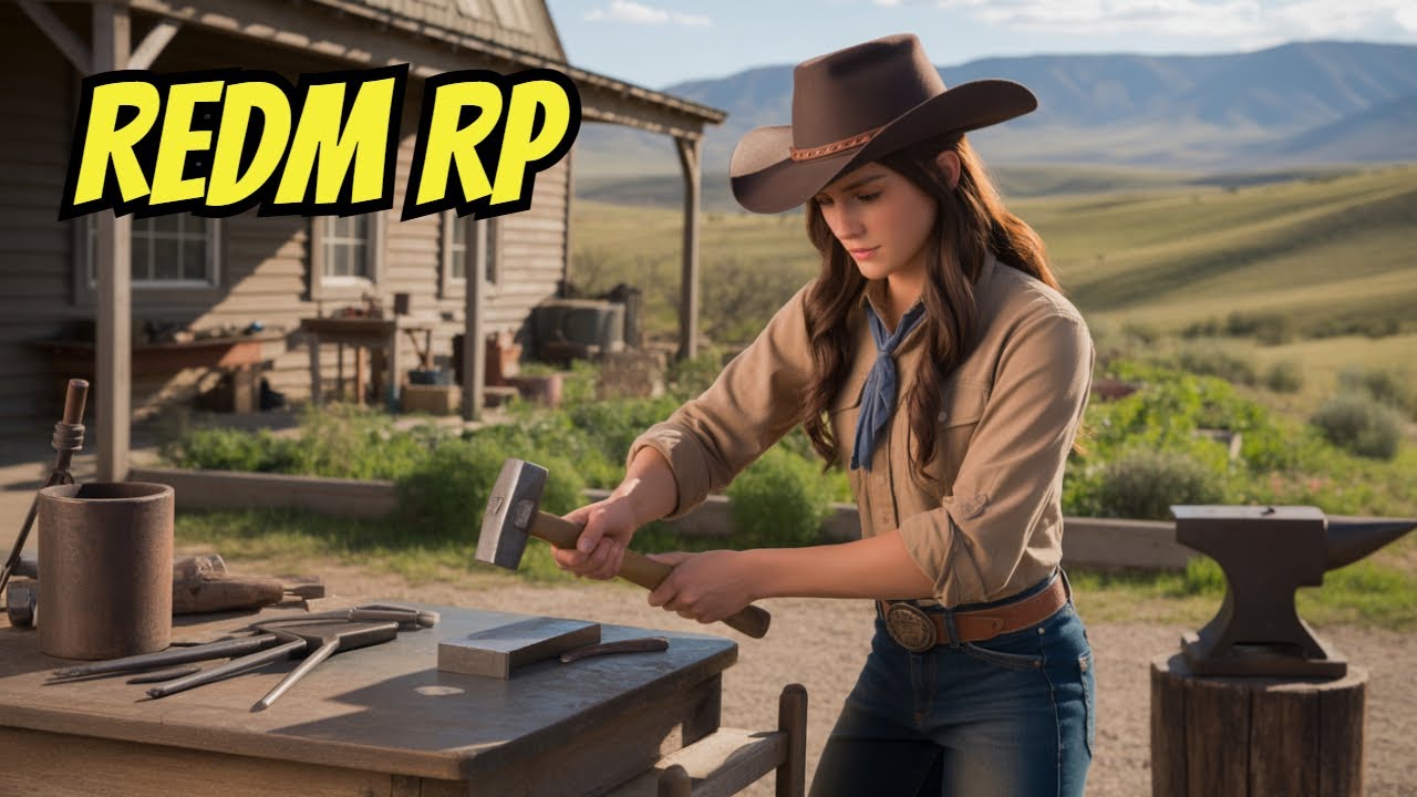 RDR2 RP Adventure | Mining, Crafting & Selling in the Wild West! redm ...