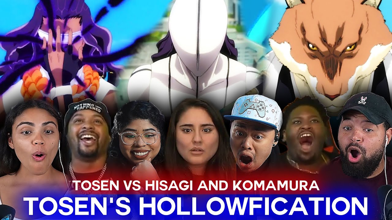 Tosen's Hollowfication | Bleach Ep 289 Reaction Highlights - YouTube