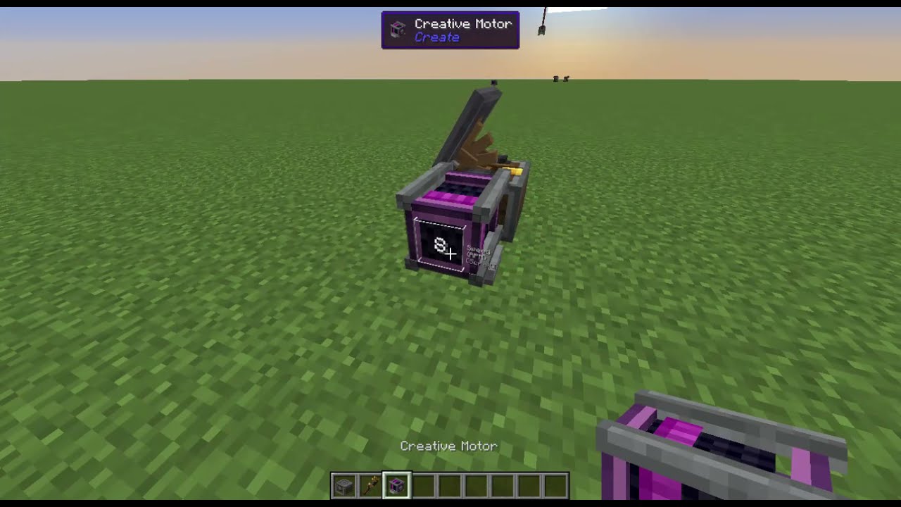 [Minecraft Create 0.3.1] Having some fun with Weighted Ejector Block ...