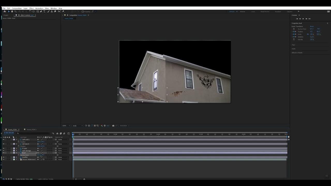 Compositing Decay into Architectural Footage in After Effects Part 9 - YouTube