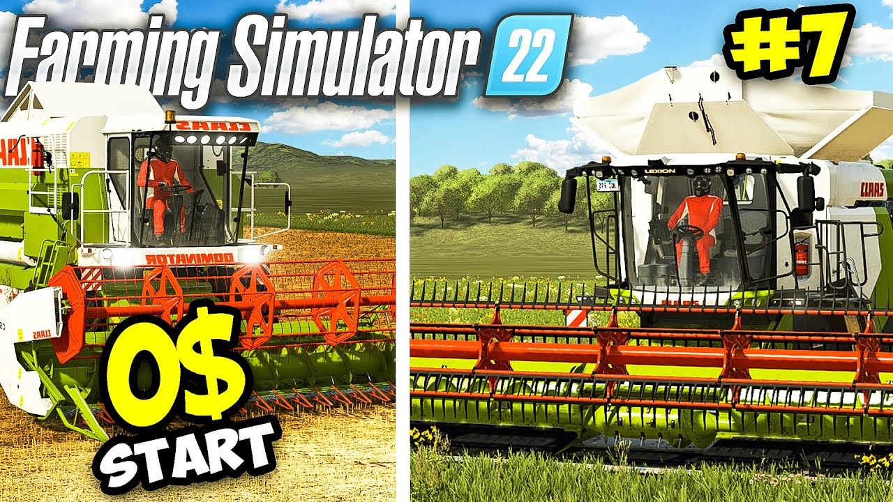 FLAT MAP With $0 #7 | Farming Simulator 2022 timelapse - YouTube
