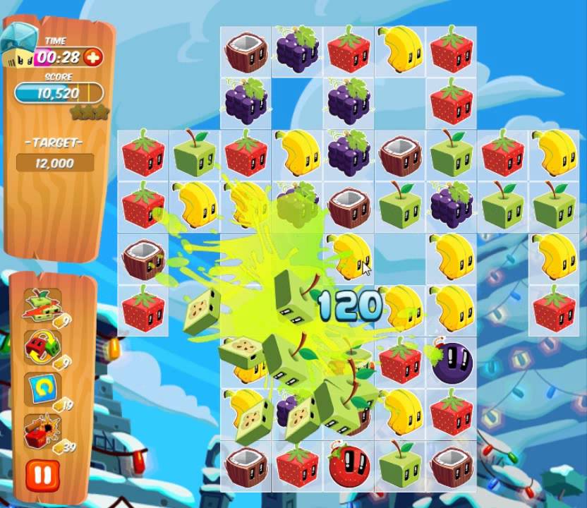 Juice Cubes Level 196 - YouTube