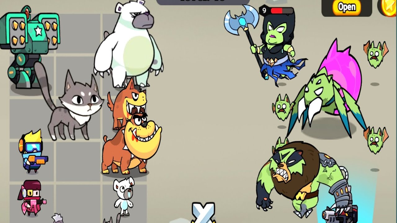 Merge Animal Monster : Mecha Boss vs Wild Animal, Monster War Merge ...