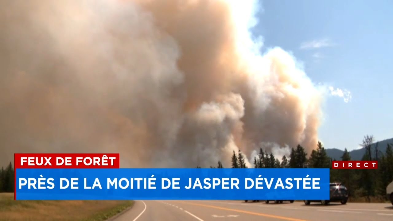 Feux de forêt à Jasper: l’arrivée de la pluie salutaire pour combattre ...