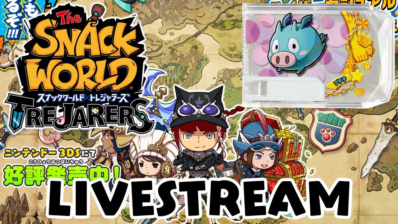 The Snack World — First Impressions Livestream - YouTube