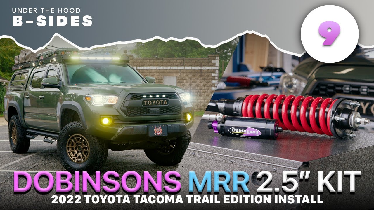 Dobinson MRR 3rd Gen Toyota Tacoma Install + Goodies - YouTube