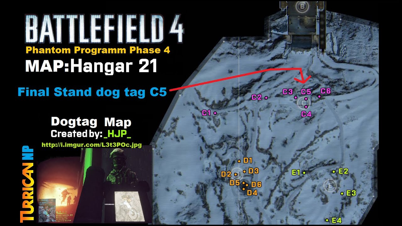 BF4 - Final Stand Dogtag "C5" gefunden | Map Hangar 21 [German Speech ...