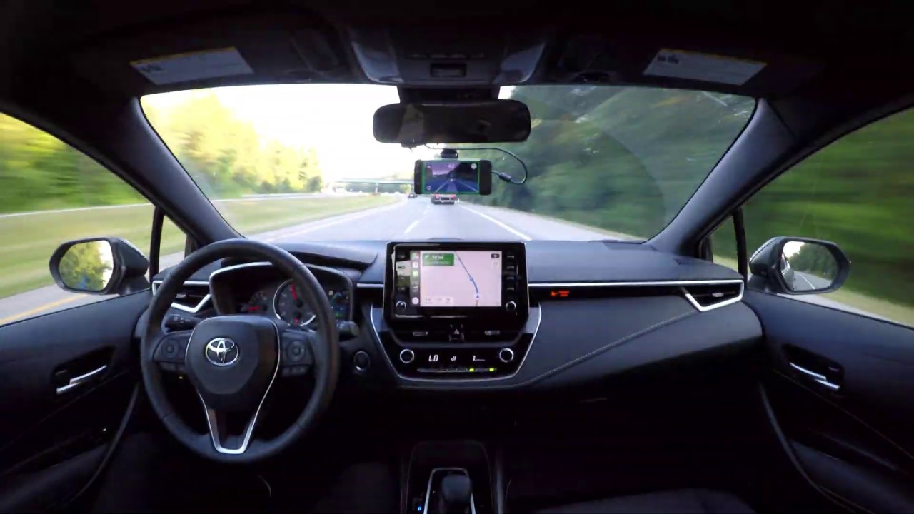 Toyota Corolla Self Driving - 100 miles with OpenPilot - YouTube