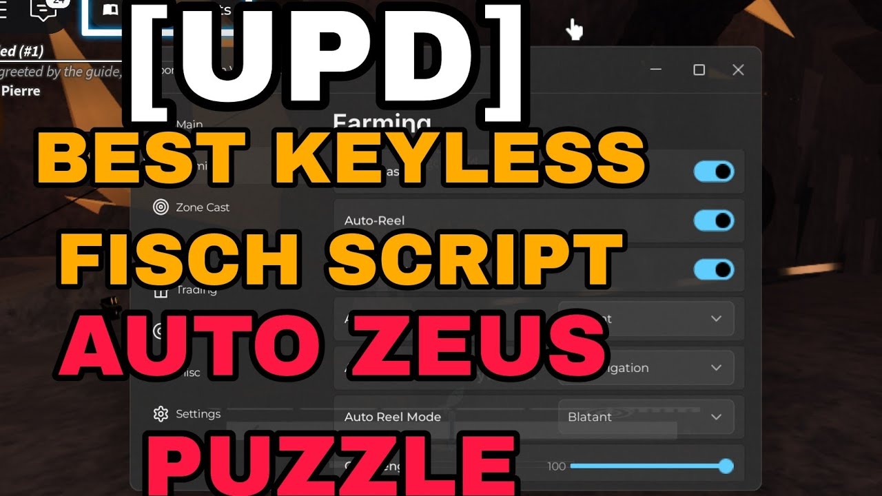 [💗VALENTINE] BEST FISCH SCRIPT - EASY ZEUS PUZZLE - INSTANT REEL - AND ...
