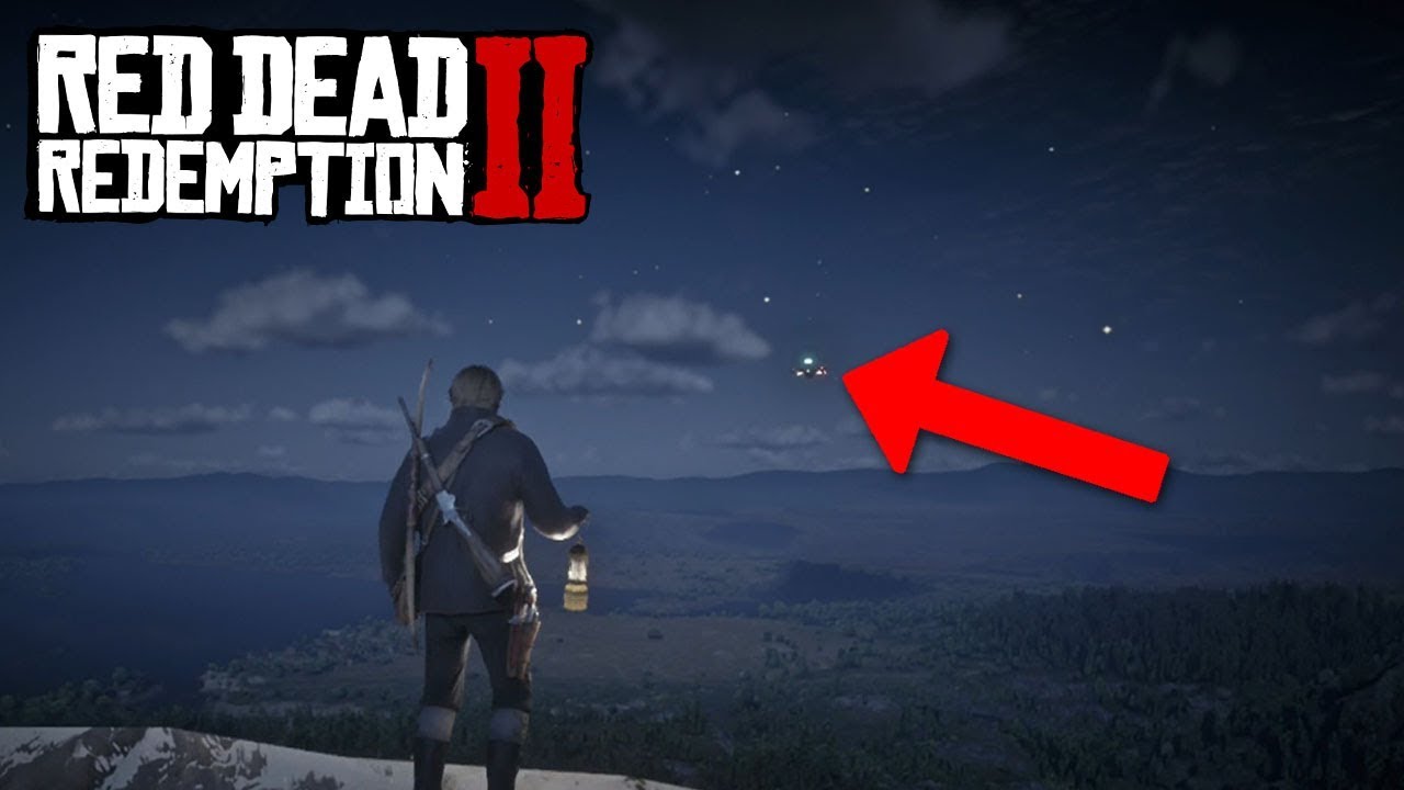 SEGUNDO OVNI en MONTE SHANN de Red Dead Redemption 2 (NUEVOS AVANCES ...