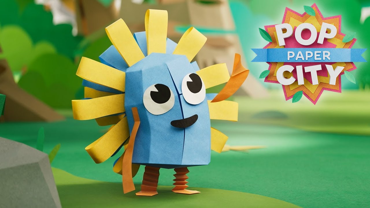 Zip's Movie 📽️ FULL EPISODE ️ Pop Paper City - YouTube