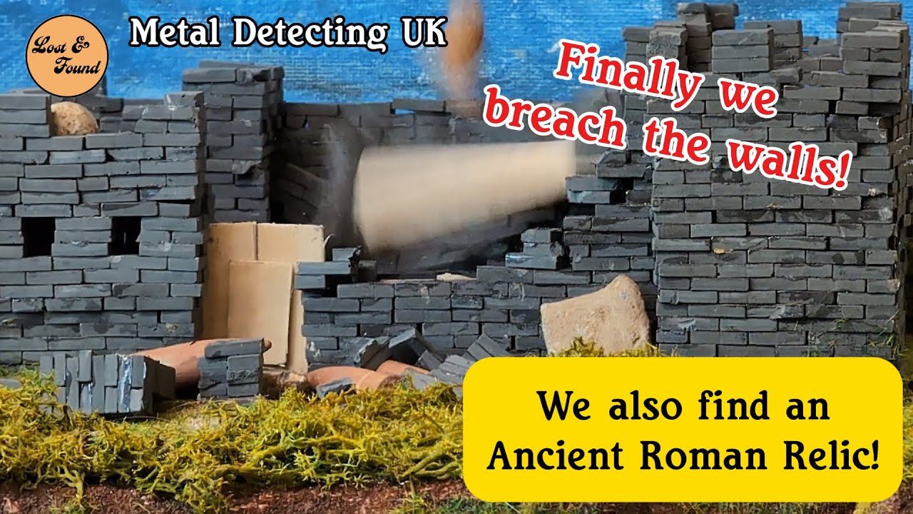 I found an Ancient Roman Relic & Medieval Castle walls are breached ...