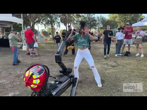 BBQ and Robo-Twerk at Perry Harvey Sr Park in Tampa 2023 11 19