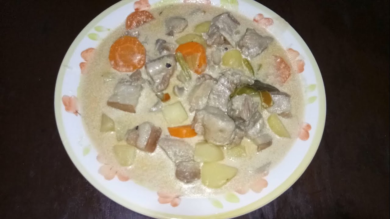 CREAMY PORK PASTEL - YouTube