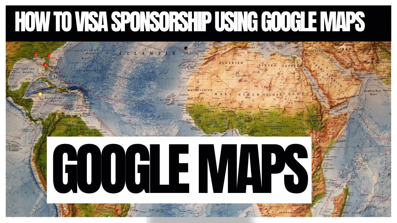 HOW TO FIND VISA SPONSORSHIP USING GOOGLE MAPS - YouTube