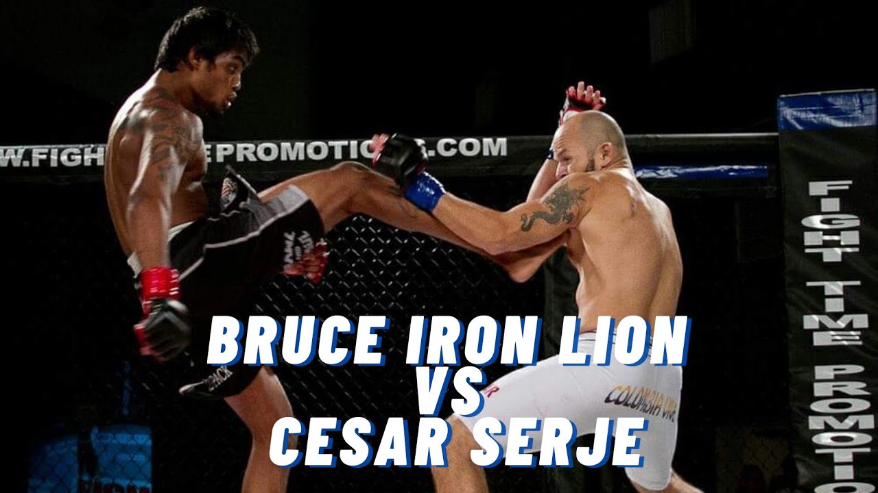 Bruce Iron Lion Lutchmedial vs Cesar Serje Fight Highlight - YouTube