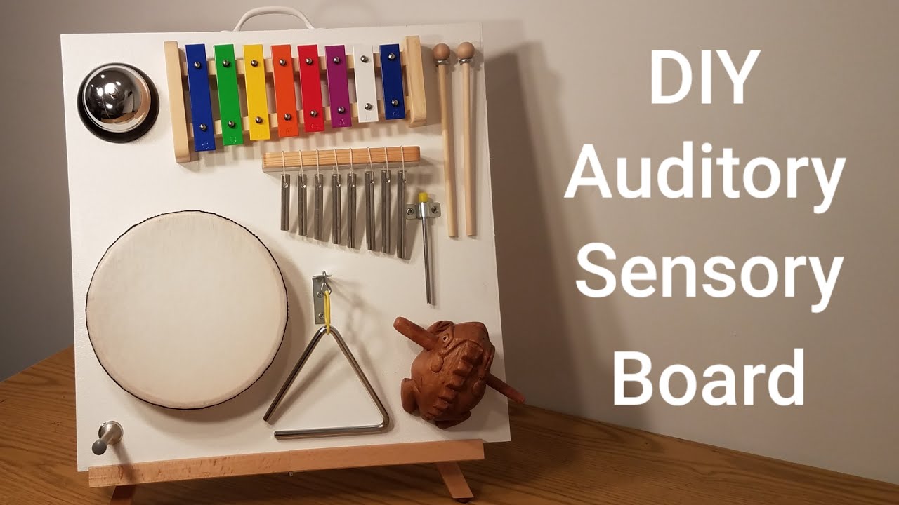 DIY Auditory Sensory Board - YouTube