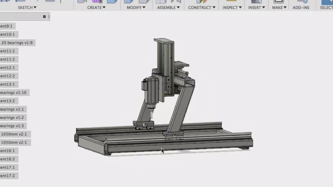 DIY CNC Machine Design Physics -part (4) design critique - YouTube