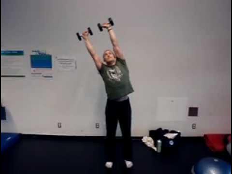 How To: Overhead Dumbbell Side Bends for Beginners - YouTube