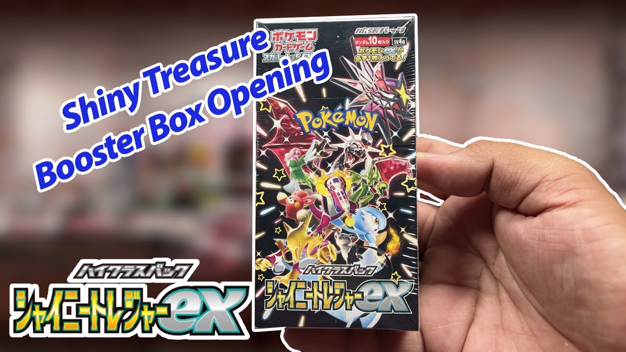 Pokémon Shiny Treasure Booster Box Opening - YouTube