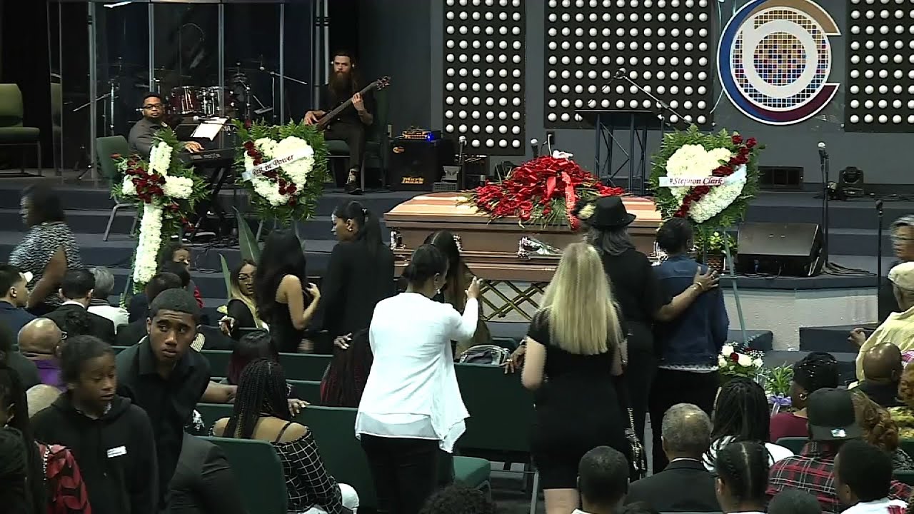 Sharpton Attends Funeral for Man Killed by Cops - YouTube