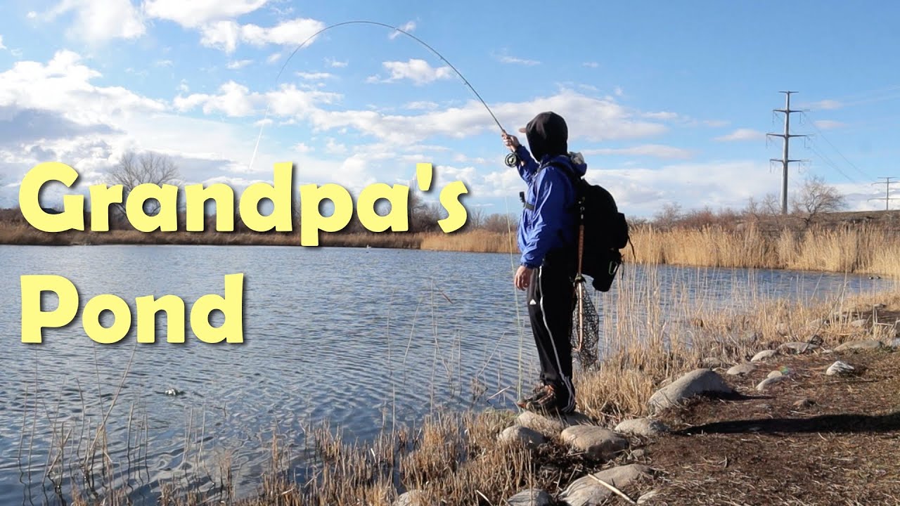 Sandy Community Fishery - Grandpa's Pond - YouTube