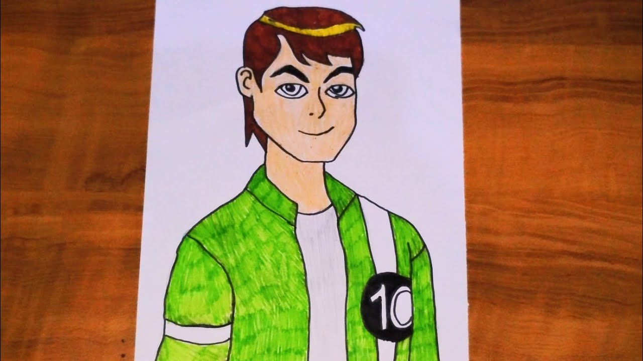 How to draw easy Ben 10 | drawing for Ben 10 || #arts._rajkumar - YouTube