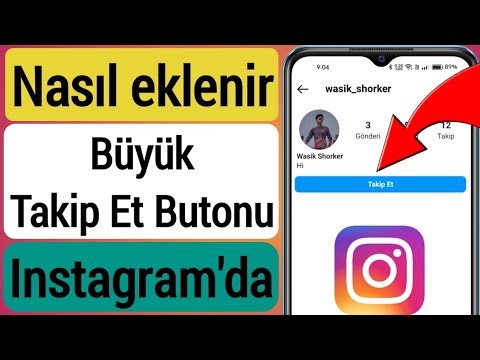 Instagram'da Büyük Takip Et Butonu Nasıl Eklenir 2023 | Instagram Büyük Takip Et Düğmesini Alın