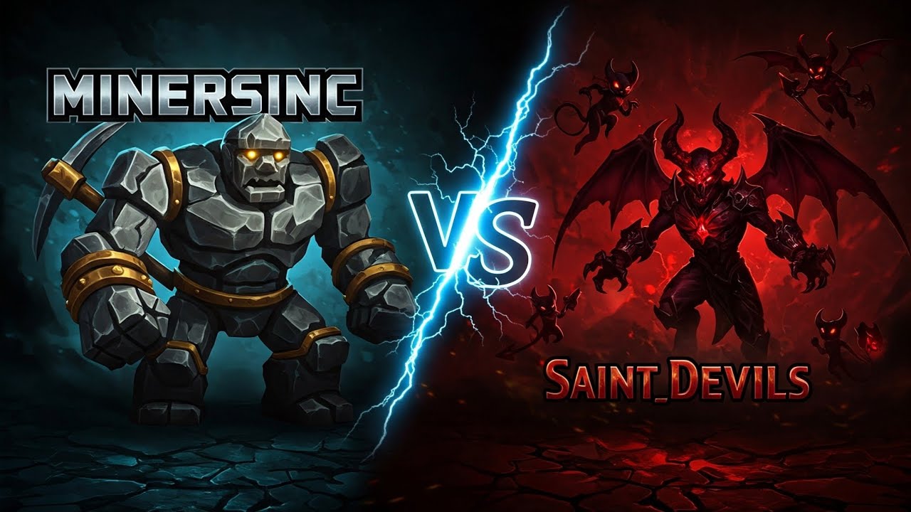MinersInc vs Saint_Devil's | Watcher of Realms | GVG S8 - YouTube