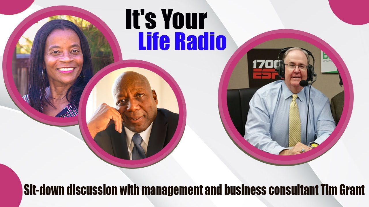 Sit-down discussion with management and business consultant Tim Grant ...