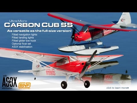 Elite Umx carbon cub ss Bind n fly - YouTube