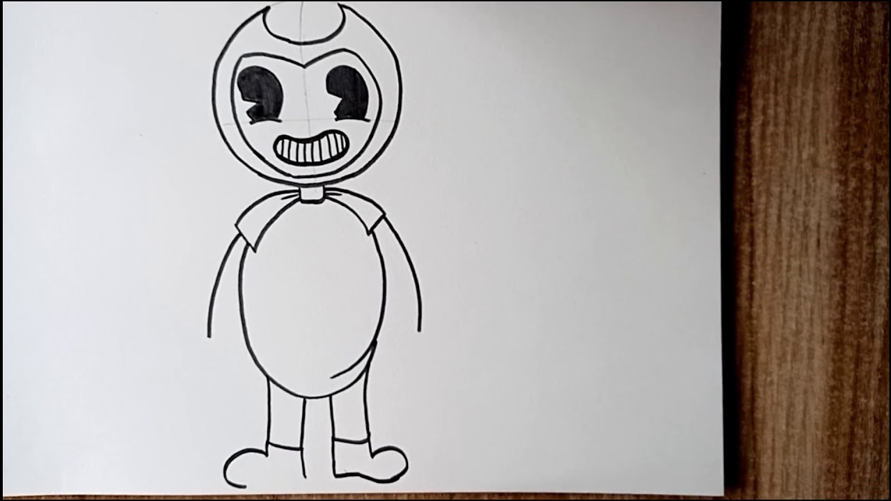 How to Draw Bendy | Bendy and the Ink Machine - YouTube