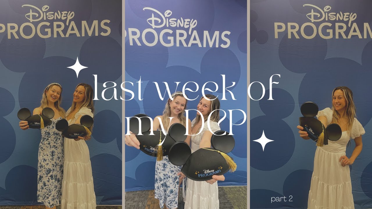 last week of my disney college program.. part 2 ️ - YouTube