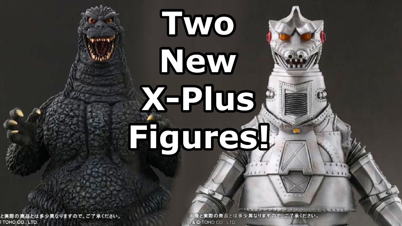 X-Plus Godzilla ‘93 & Mechagodzilla ‘74 Figures! | #godzilla - YouTube