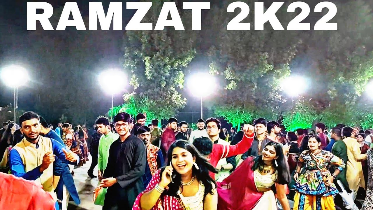 Ramzat 2k22 || Indus university ||Garba night - YouTube