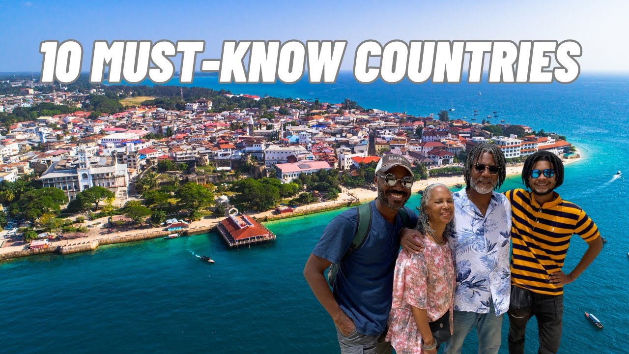 Find SAFEST Most PEACEFUL African Countries to Live In - YouTube
