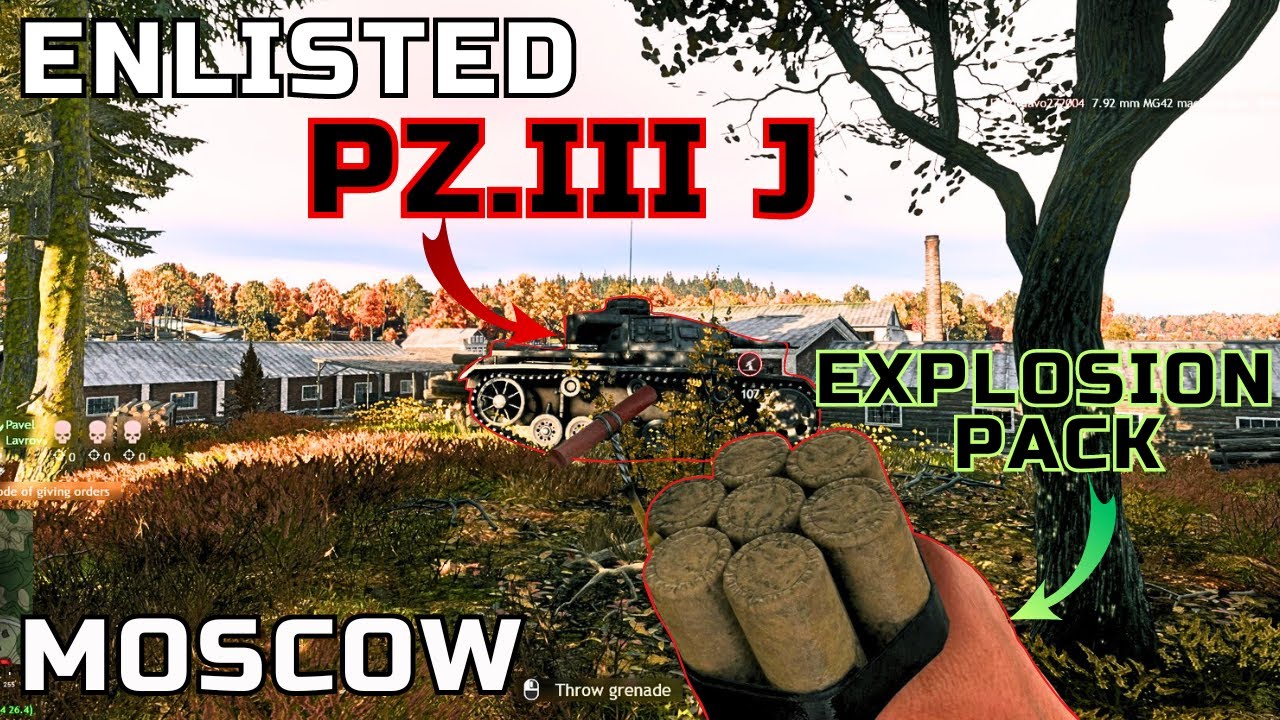 NEW Enlisted gameplay: Battle for Moscow - The Maisky Forestry ...