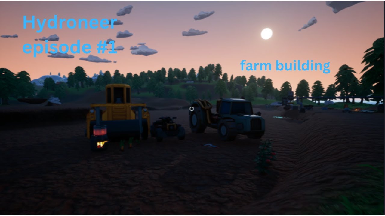 starting a farm, in a mining game! (Hydroneer episode #1) - YouTube