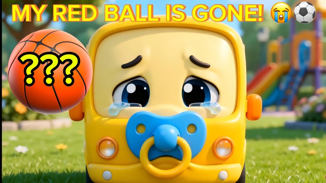 Baby Bus Lost His Red Ball! 😢⚽ ️ | Happy Family Story - YouTube