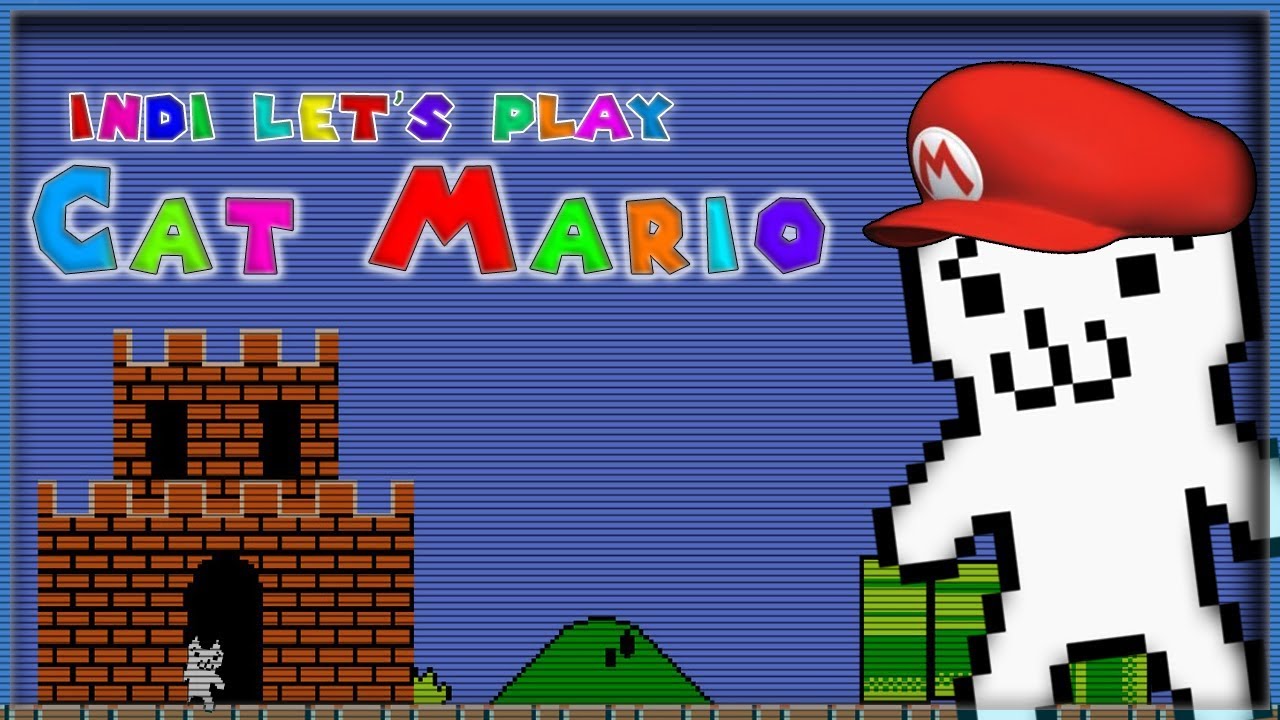 Cat Mario - Lets Play Indi - A Troll Of A Game - YouTube
